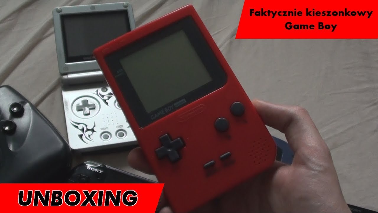 Unboxing (PL) - Nintendo Game Boy Pocket (1996) - YouTube