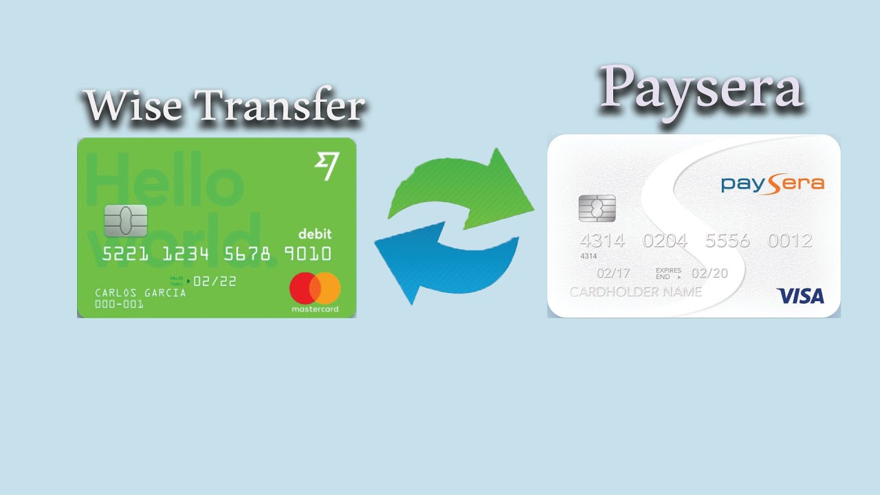 WISE TRANSFER TO PAYSERA AND PAYSERA TO WISE - YouTube