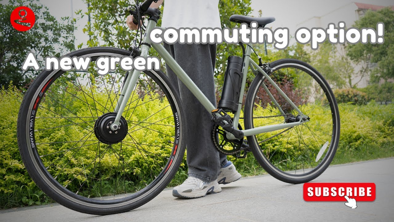 A new green commuting option! Ebike kit assists you in effortlessly ...