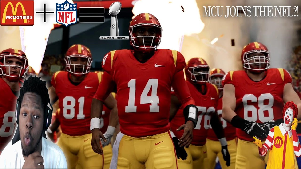 MCU Joins The NFL To Win A Superbowl! Madden 25 McDonalds Franchise #1 ...