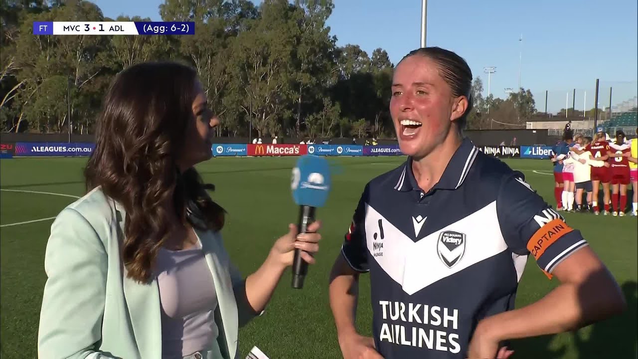 Kayla Morrison | Post-Match Interview | Melbourne Victory v Adelaide ...