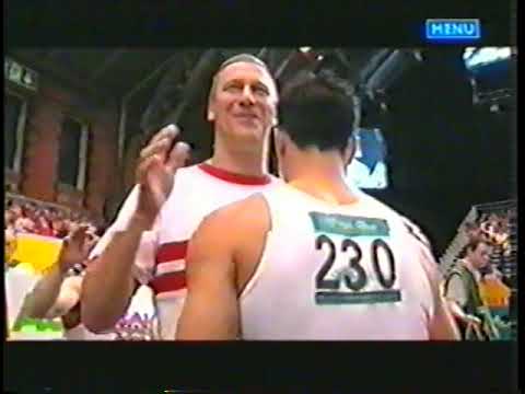 2002 Commonwealth Games - Men's Gymnastics Floor Exercise Final (BBC)