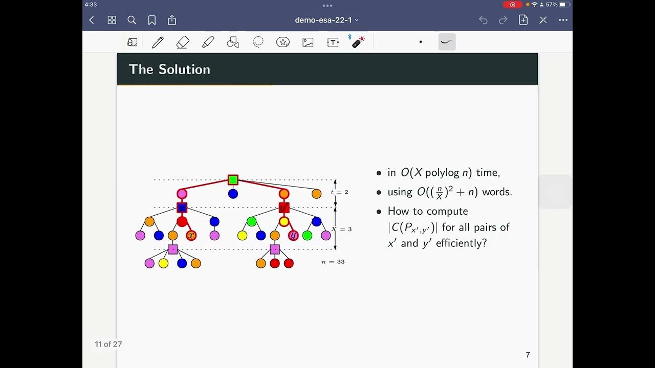 Faster Path Queries in Colored Trees - YouTube