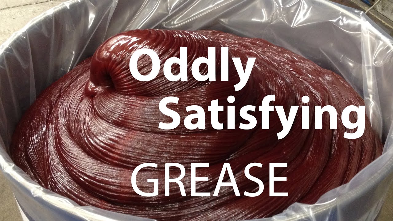 Oddly Satisfying Grease Production - YouTube