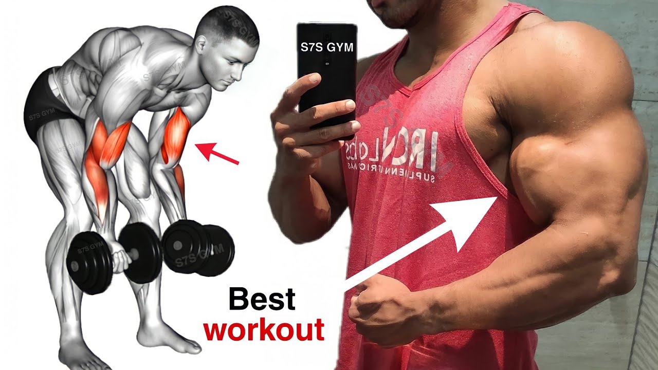 Perfect biceps workout, fast results - YouTube