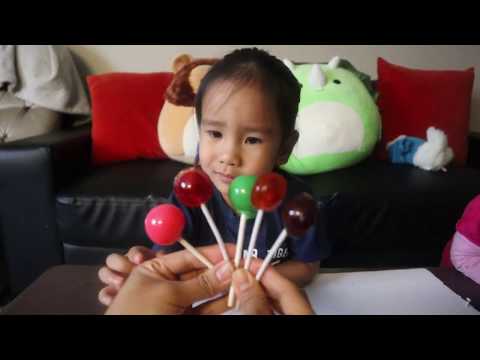 Learn Colors for Toddlers with Lollipops | Nursery Rhymes | Finger Family Song