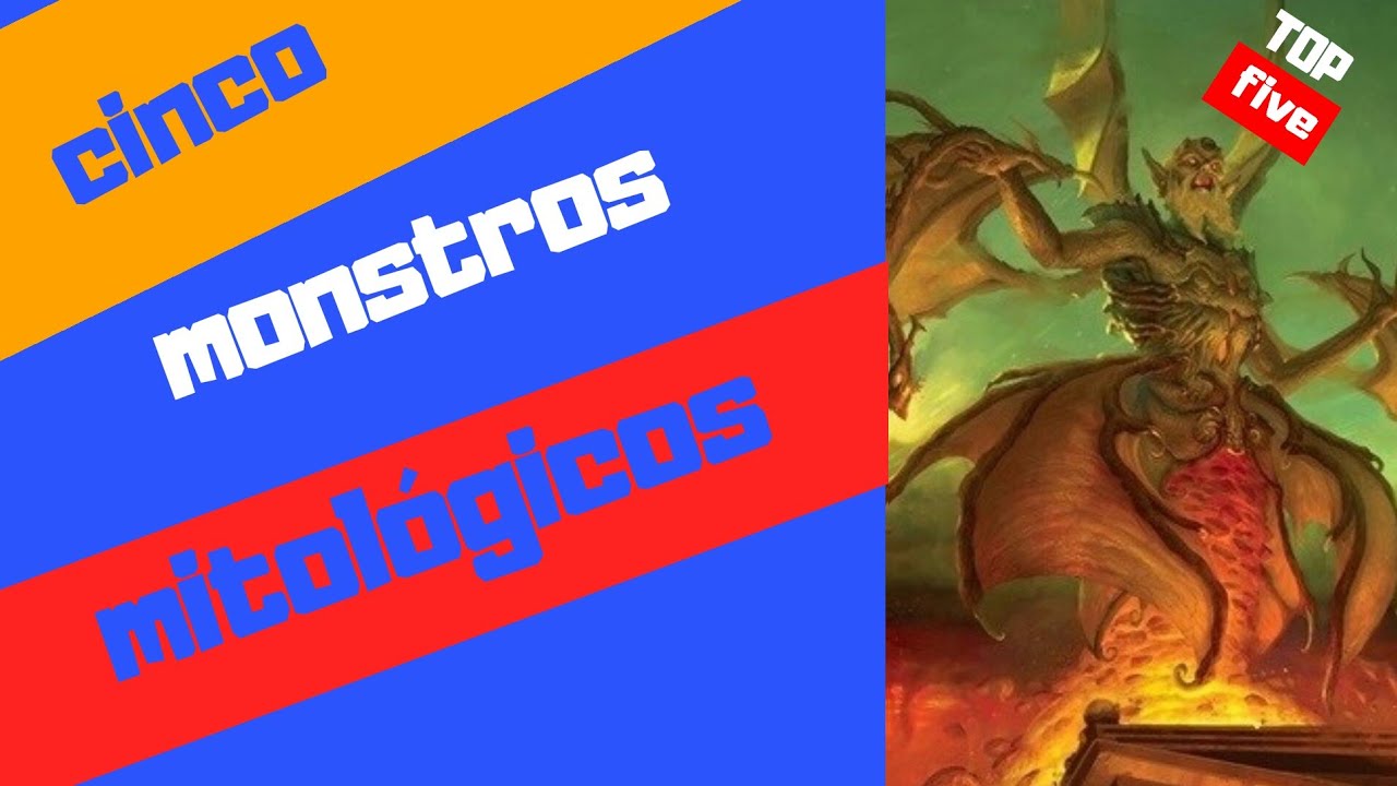 TOP 5 MONSTROS MITOLÓGICOS GREGOS - YouTube