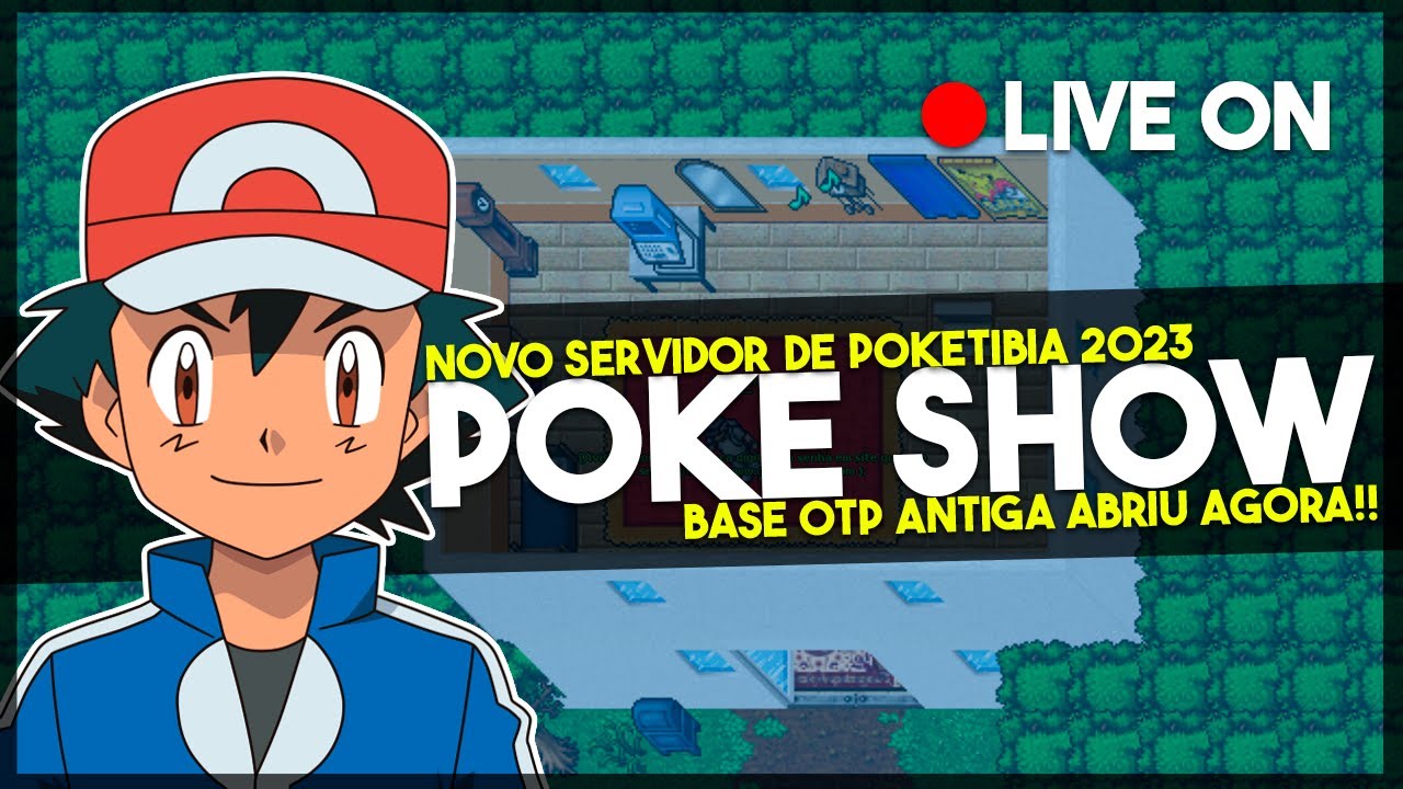 🔴 LIVE ON - POKE SHOW INICIANDO COM VOCÊS SERVIDOR ABRIU AGORA! BASE ...
