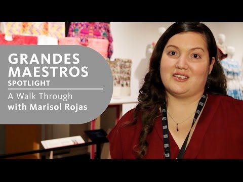 Exhibits: Grandes Maestros walk through with Marisol Rojas - YouTube