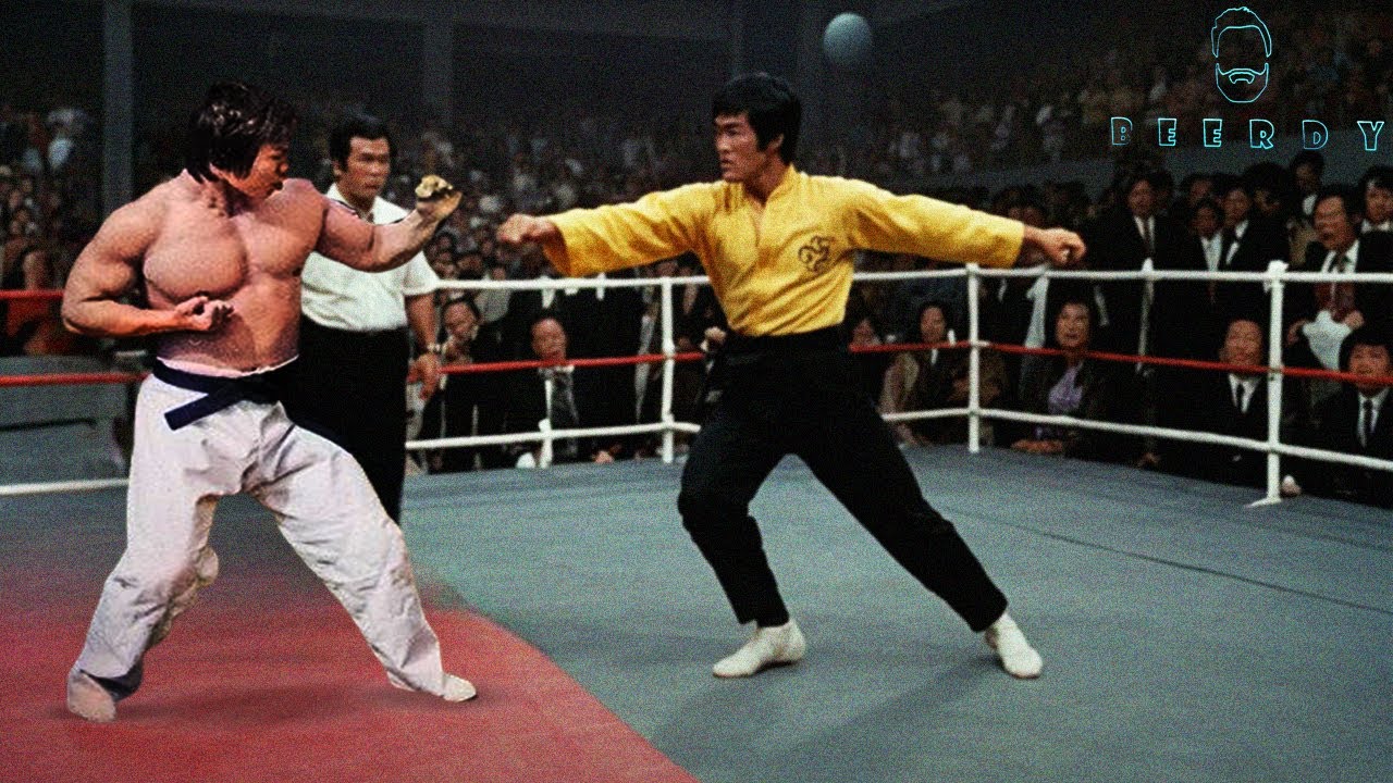 Bruce Lee VS Bolo Yeung REAL FIGHT - Bodybuilding VS Kung Fu - YouTube