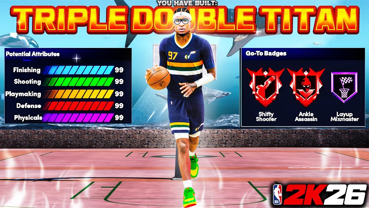 My NEW 6'10 Triple Double Titan Is The PERFECT Build In Season 2 On NBA ...
