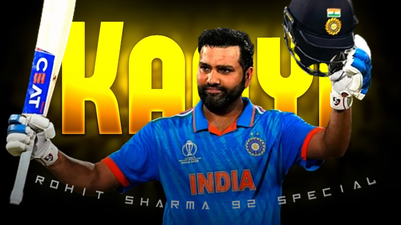 •Rohit Sharma X Kaayi•😍 ️‍🔥•#rohitsharma #indvseng•# ...