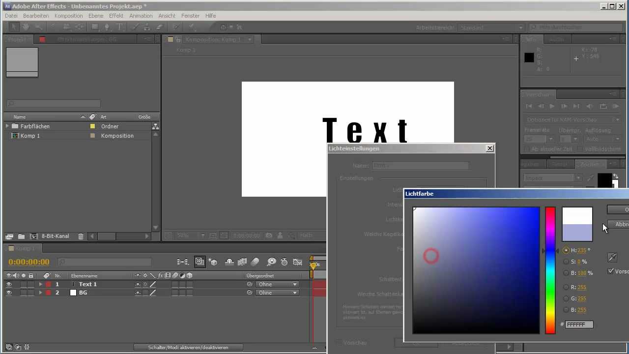 Adobe After Effects Basic Training #2 Ebenen und Kompositionen - YouTube