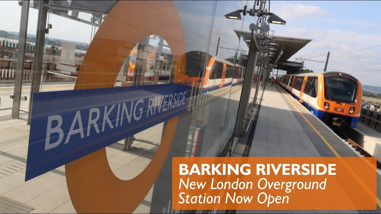 Barking Riverside Station is Now Open! - YouTube