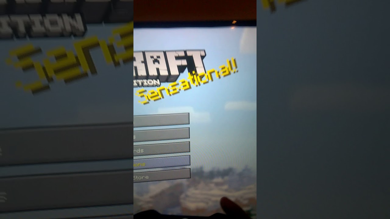 easy way to change home screen messages on minecraft console edition ...