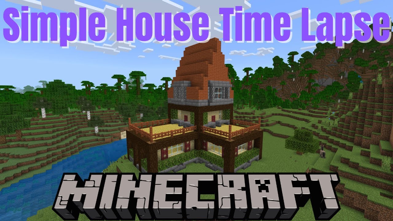 Easy Minecraft House Timelapse #minecraft #gaming - YouTube
