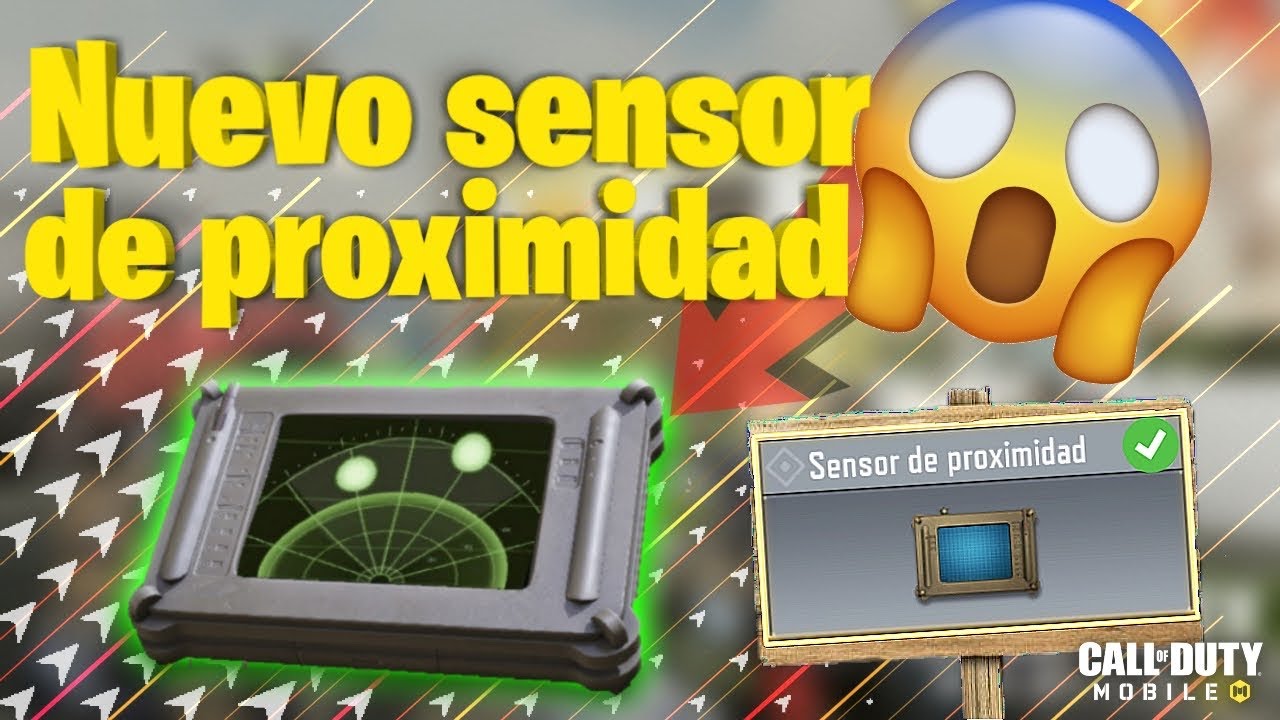 😱SENSOR DE PROXIMIDAD 😱// Call of duty mobile // ¿COMO Usar el Nuevo ...