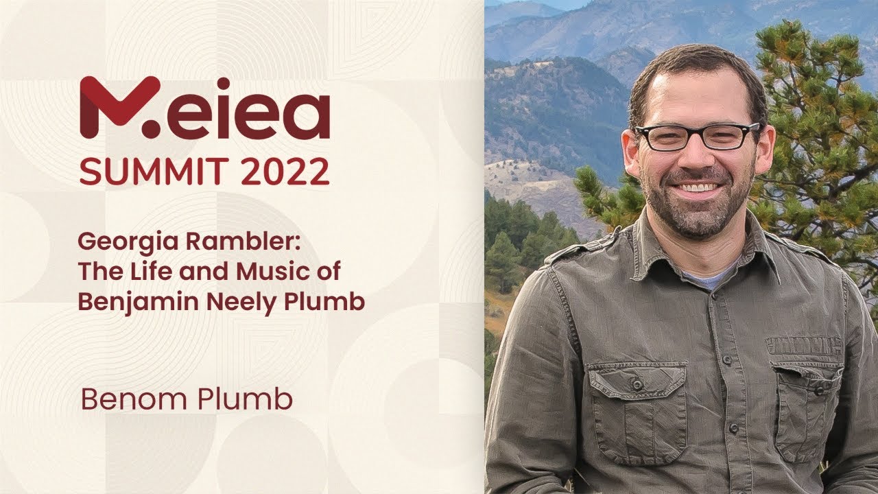 Benom Plumb: The life and music of Benjamin Neely Plumb - YouTube