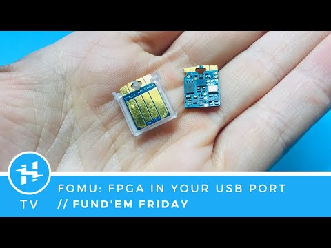 FOMU – FPGA That Fits in Your USB Port - YouTube