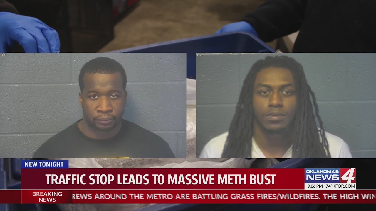 Traffic stop leads to massive meth bust - YouTube