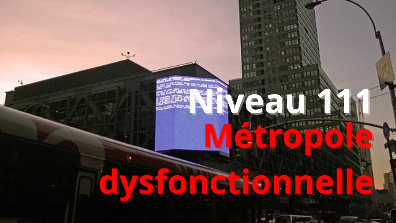 Backrooms Niveau 111 : Métropole dysfonctionnelle, le niveau le plus ...