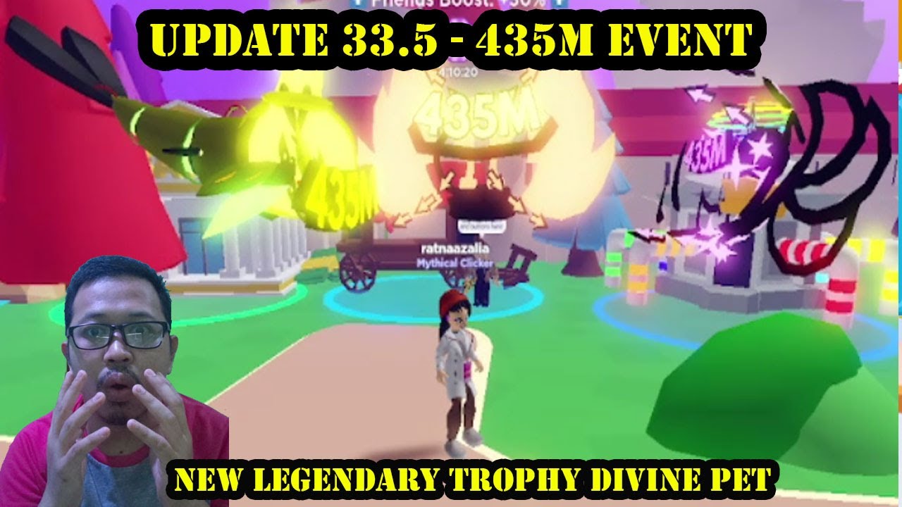 UPDATE 33.5 - 435M Event Egg New Legendary Trophy Divine Pet ...