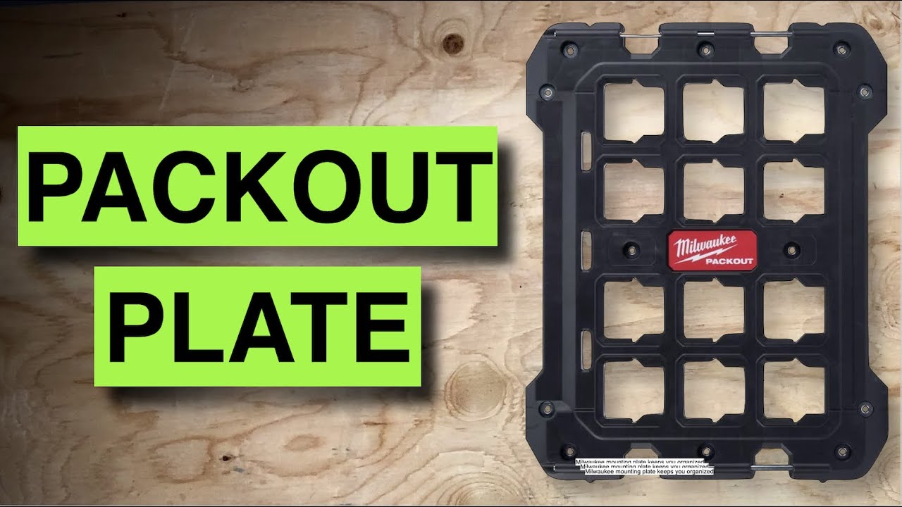 Milwaukee Packout Mounting Plate takes organization to another level ...