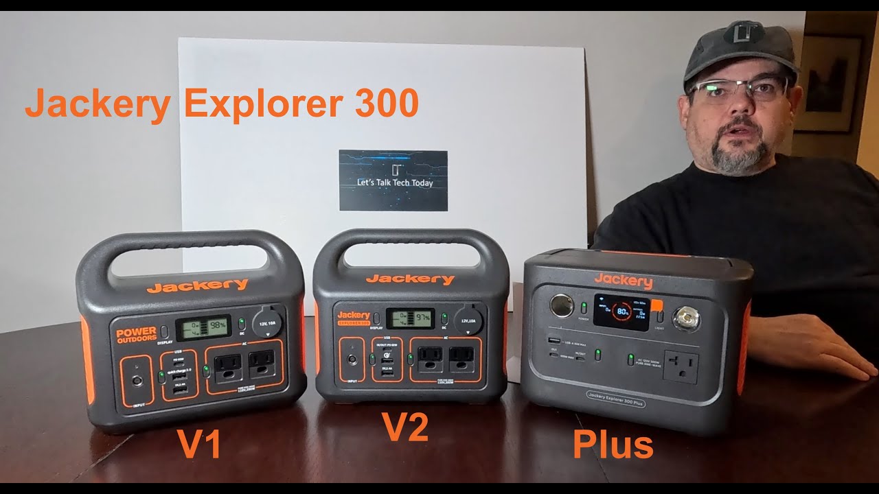 The Jackery Explorer YOU NEED | 300 vs 300 Plus Comparison - YouTube