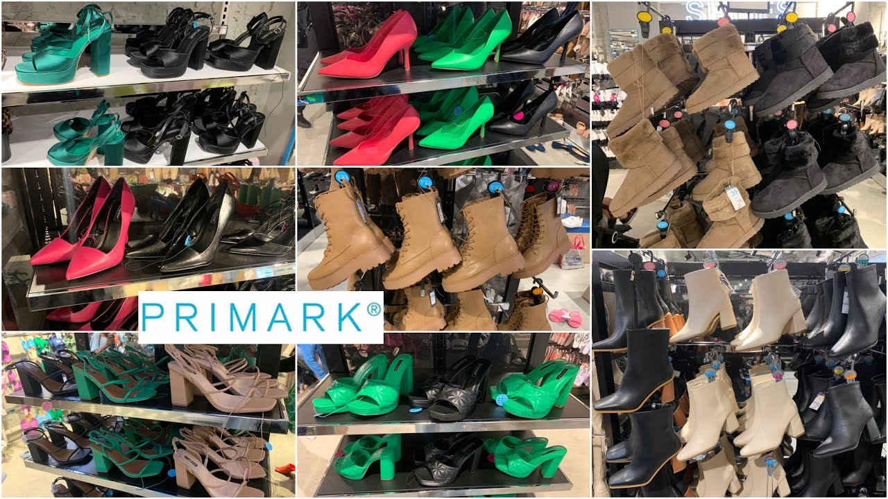 Primark women’s shoes new collection - September 2022 - YouTube