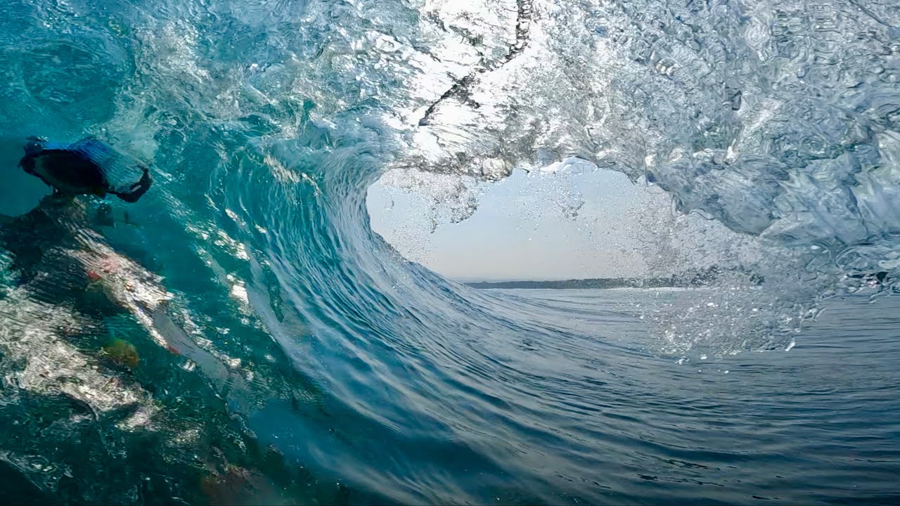 POV BODYBOARD - SWEET GLASSY BARRELS ~ INDONESIA #10 - YouTube