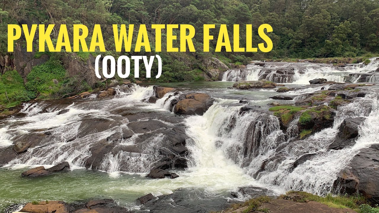 Pykara water falls Ooty | Full video Pykara Water falls | Ooty water ...