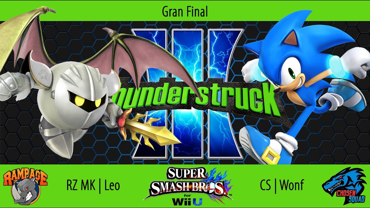 Thunderstruck III - Smash 4 Grand Final: RZ | MK Leo (Metaknight) vs ...