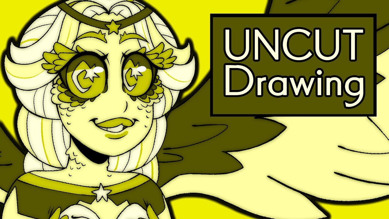 Character #2 👼🦉⭐ - (Hue-vember Character Design Challenge) // UNCUT ...