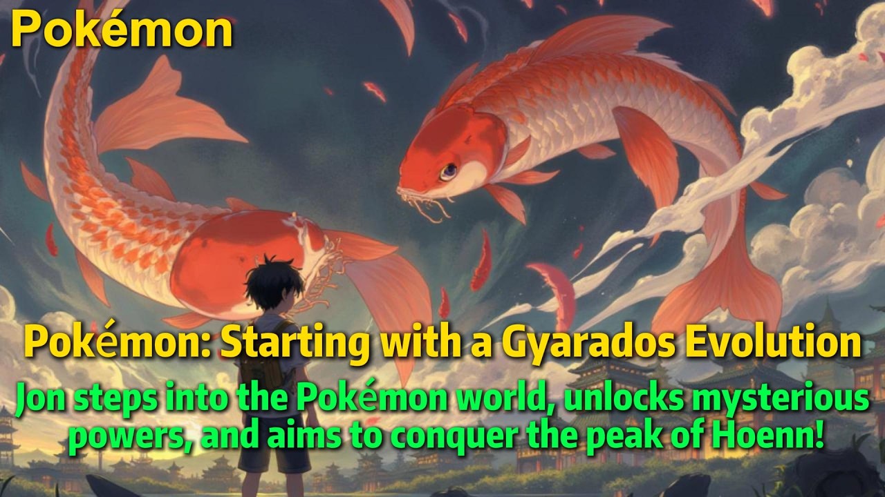 Pokémon: Starting with a Gyarados Evolution#pokemon #ashketchum - YouTube