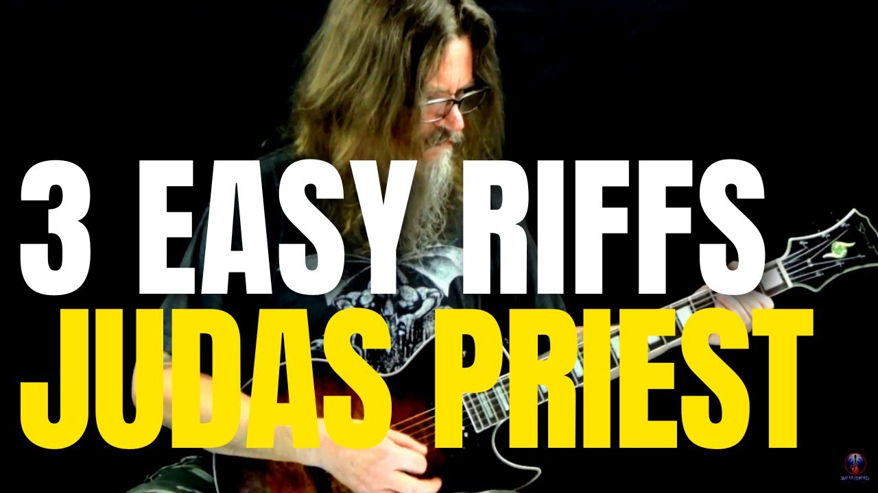 3 Fun & Easy Riffs By Judas Priest – Vol-3 - YouTube
