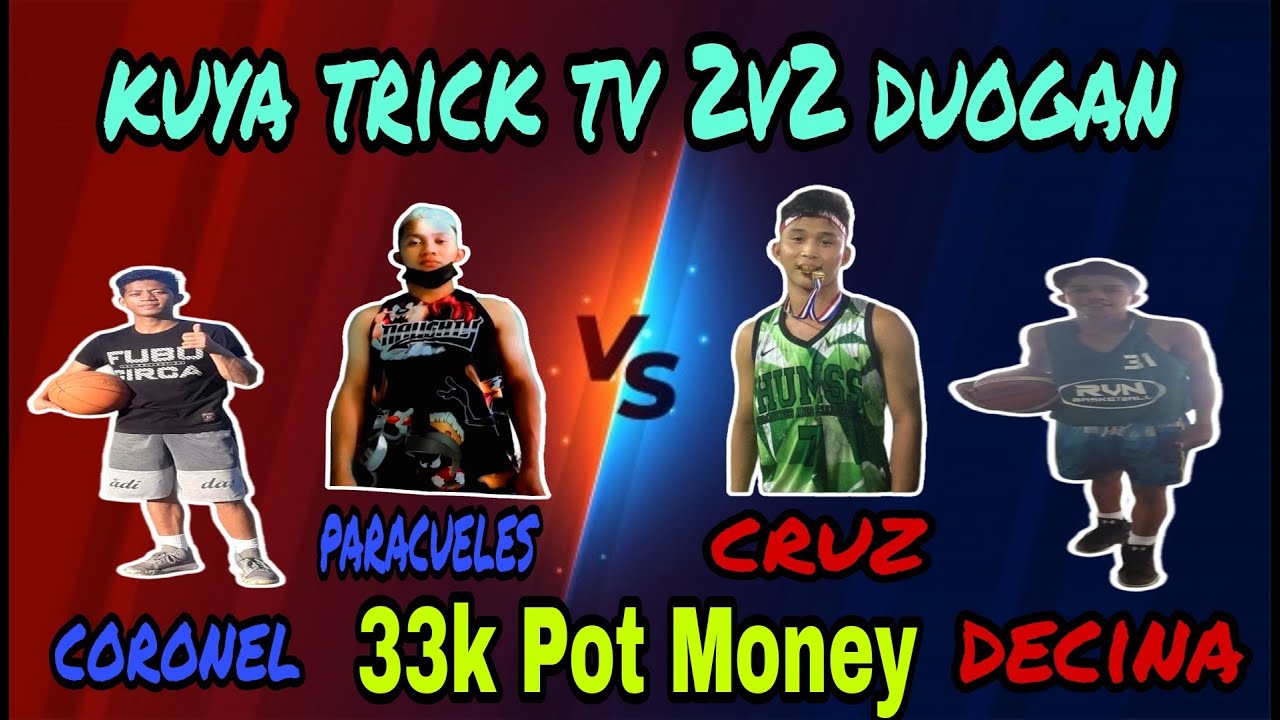 Coronel/Paracueles vs Cruz/Decina 33k Pot Money(2v2 Duogan#71) - YouTube