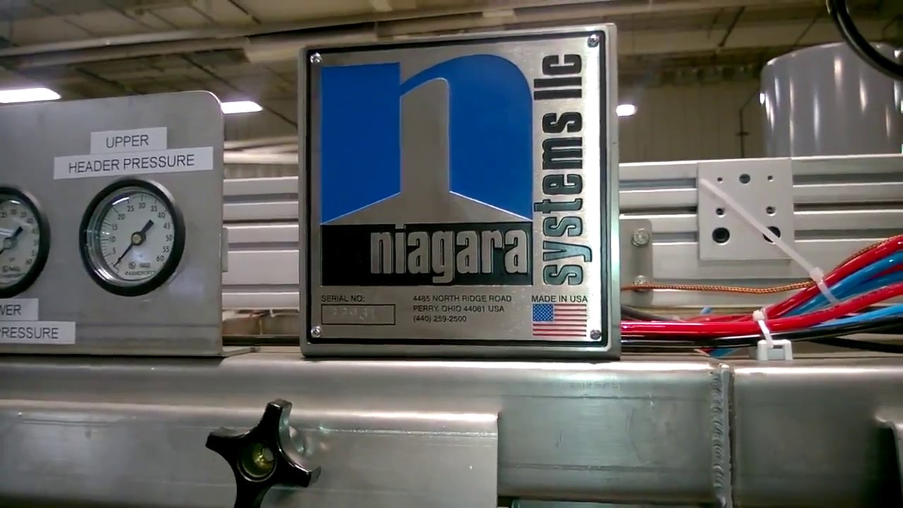 Niagara Systems Automated Washer and Defect Detection System - YouTube