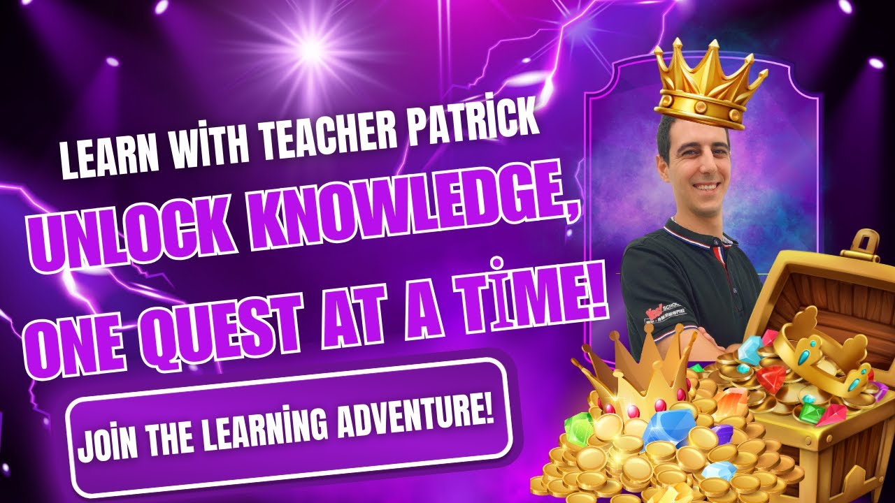 Learning with Teacher Patrick | Making English Fun for Kids - YouTube