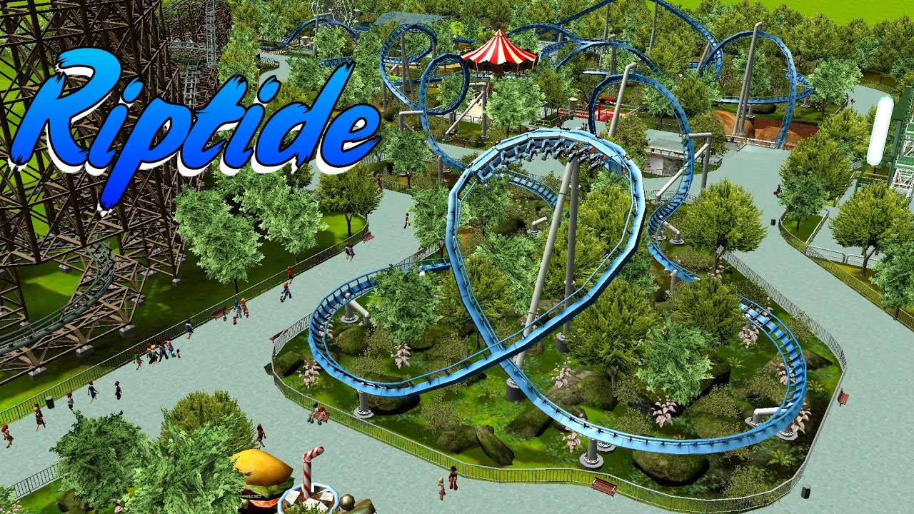 Riptide - A low to the ground launch coaster! - YouTube
