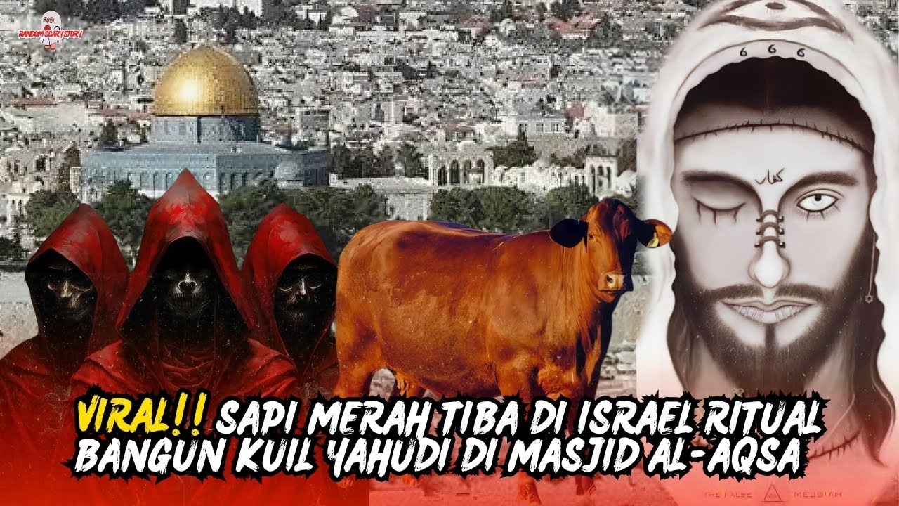 GEGER‼️Sapi Merah Untuk Ritual Yang Didatangkan Israel Dari Texas - YouTube