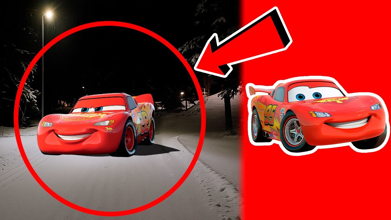 10 RAYO MCQUEEN En La Vida Real [Rayo McQueen CAPTADO EN CAMARA] - YouTube
