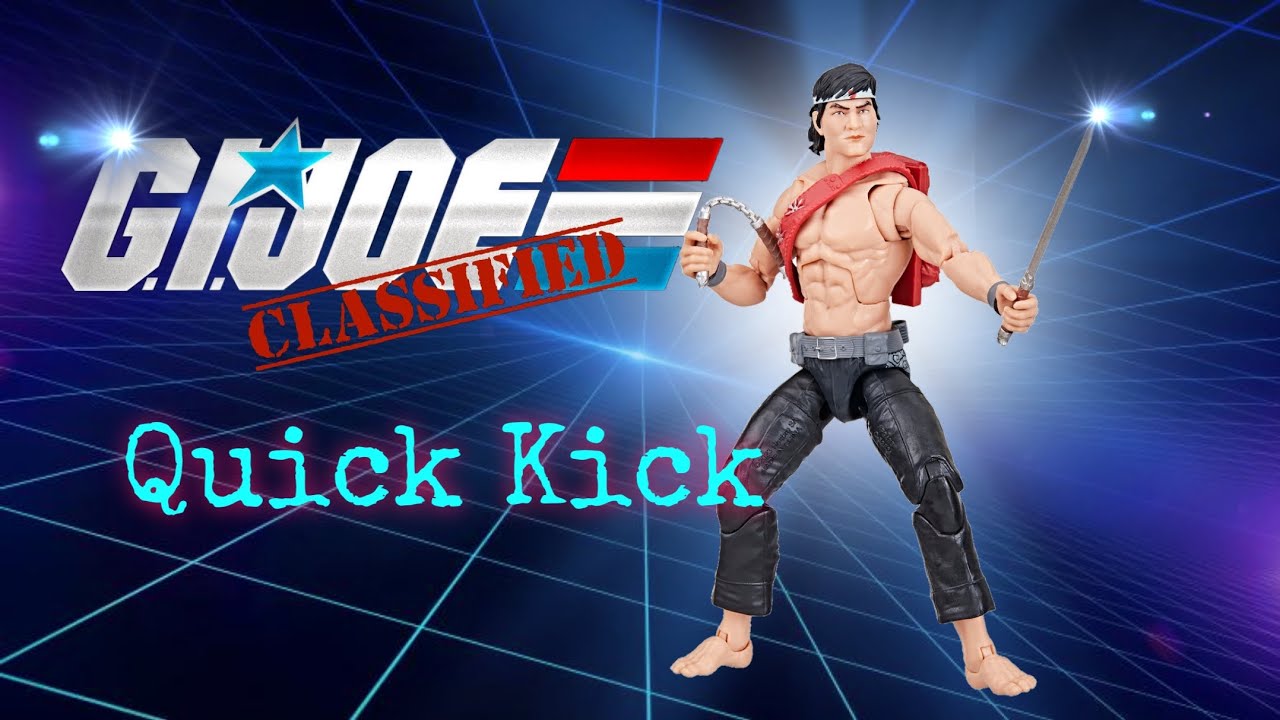G.I. Joe Classified Series Quick Kick #gijoe #hasbro #quickkick # ...