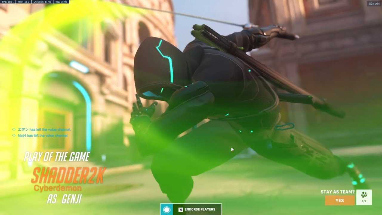 Overwatch 2 Rank 1 Genji Shadder2k Tryhard & Top Ranked Genji Gameplay ...