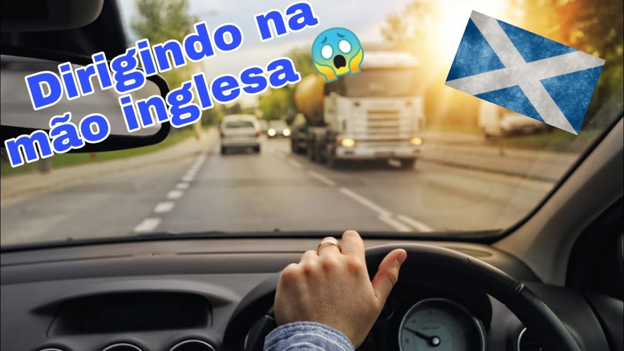 Como é dirigir na mão inglesa na Escócia? - YouTube