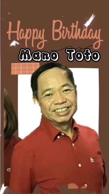 Happy Birthday mano Toto!🎉🎊🍻 - YouTube