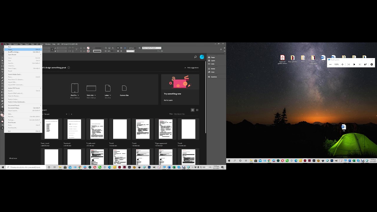 Προβλήματα Γραμμασοσειράς MathType με InDesign - YouTube