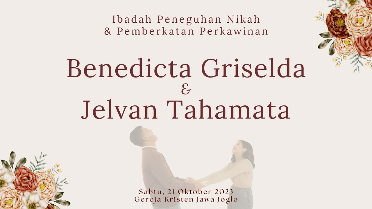 Ibadah Peneguhan Nikah & Pemberkatan Perkawinan Icel & Jelvan - YouTube