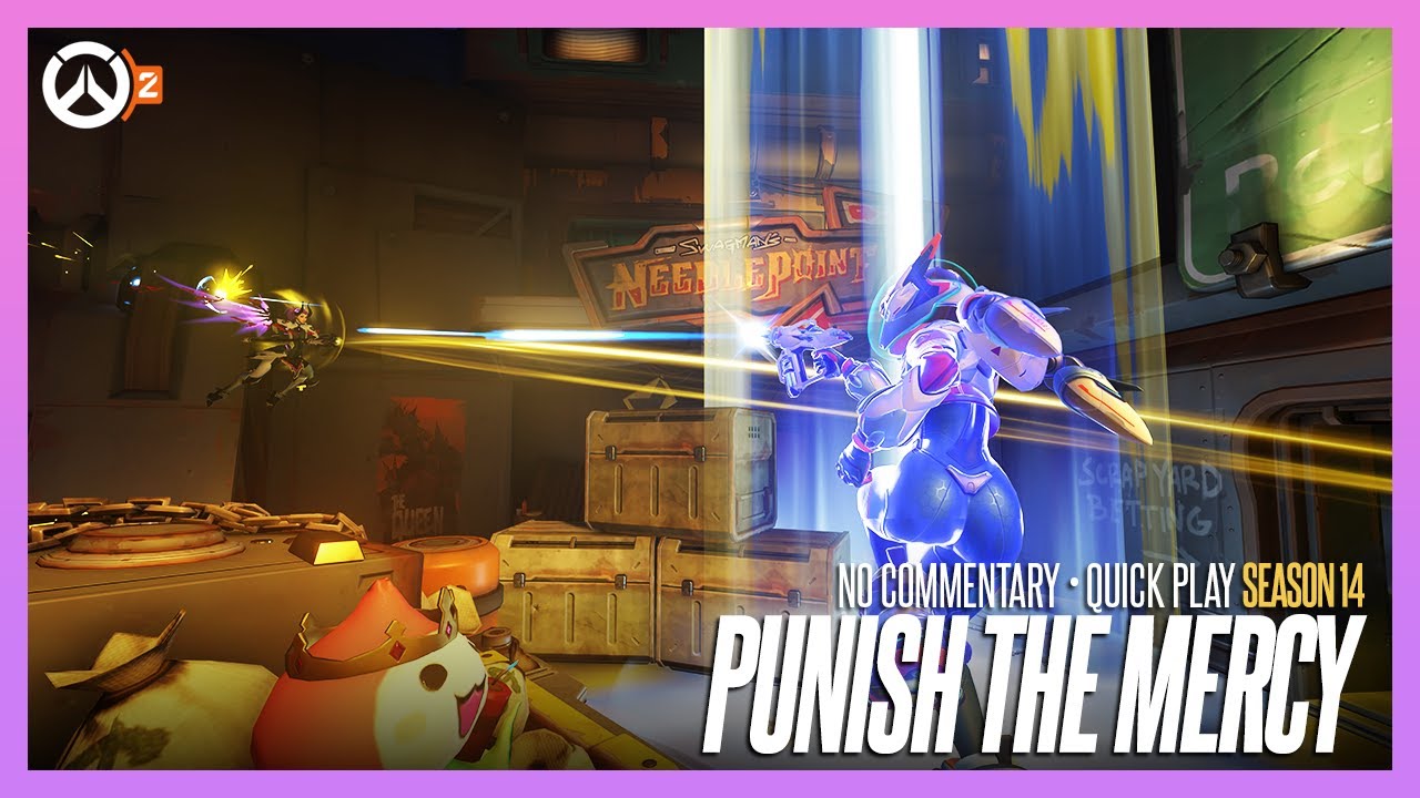 Punish The Mercy • 💉Juno on Junkertown • Overwatch 2 (Quick Play) - YouTube