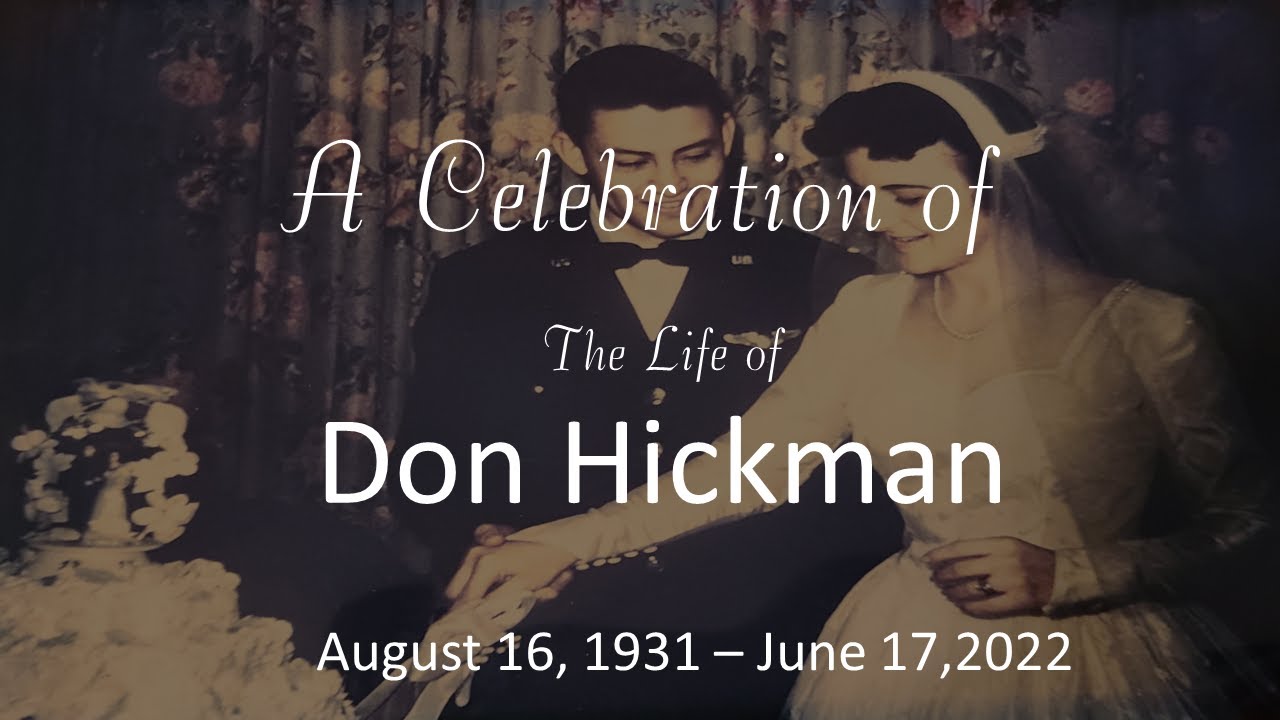 Don Hickman Memorial - YouTube