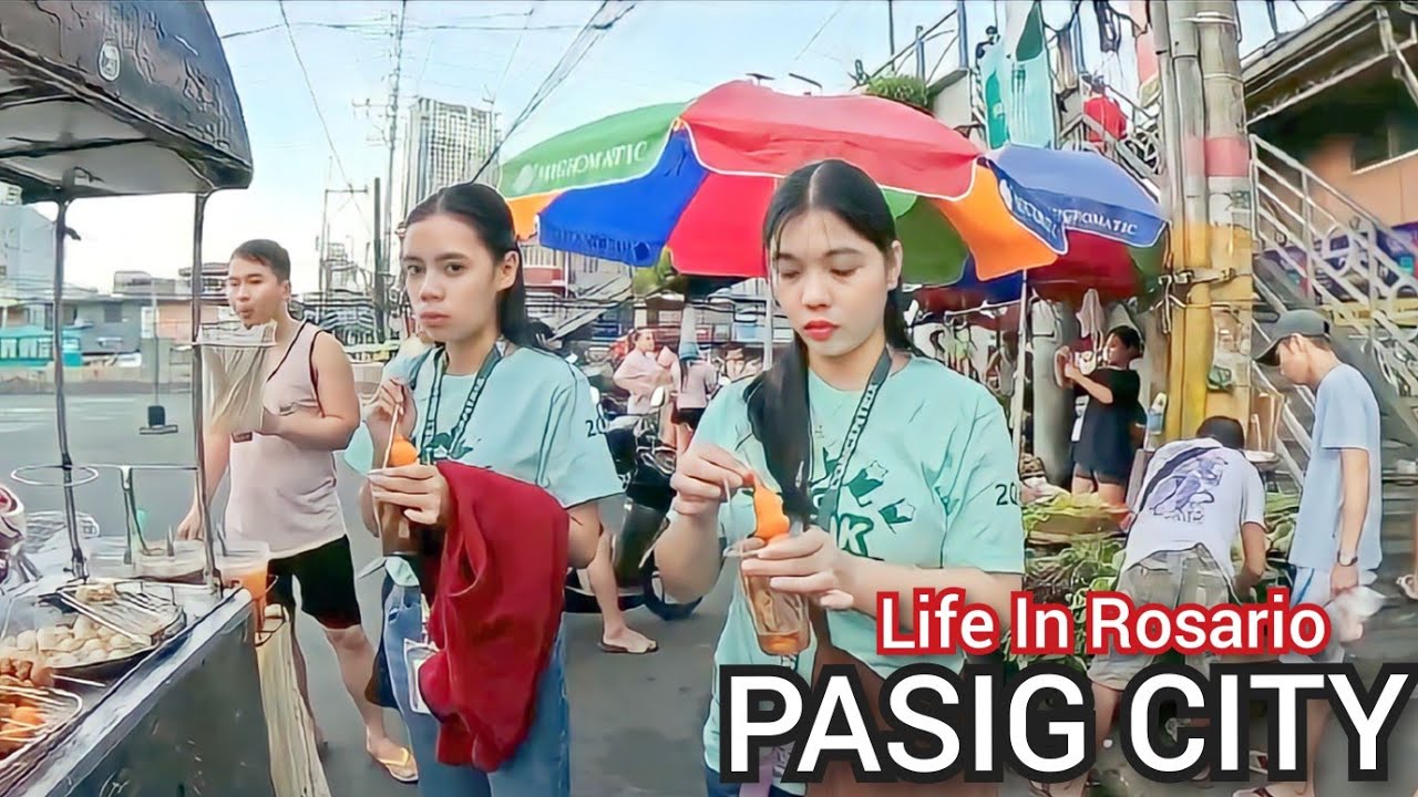 Walking Around ROSARIO PASIG Philippines - Walking Tour - YouTube